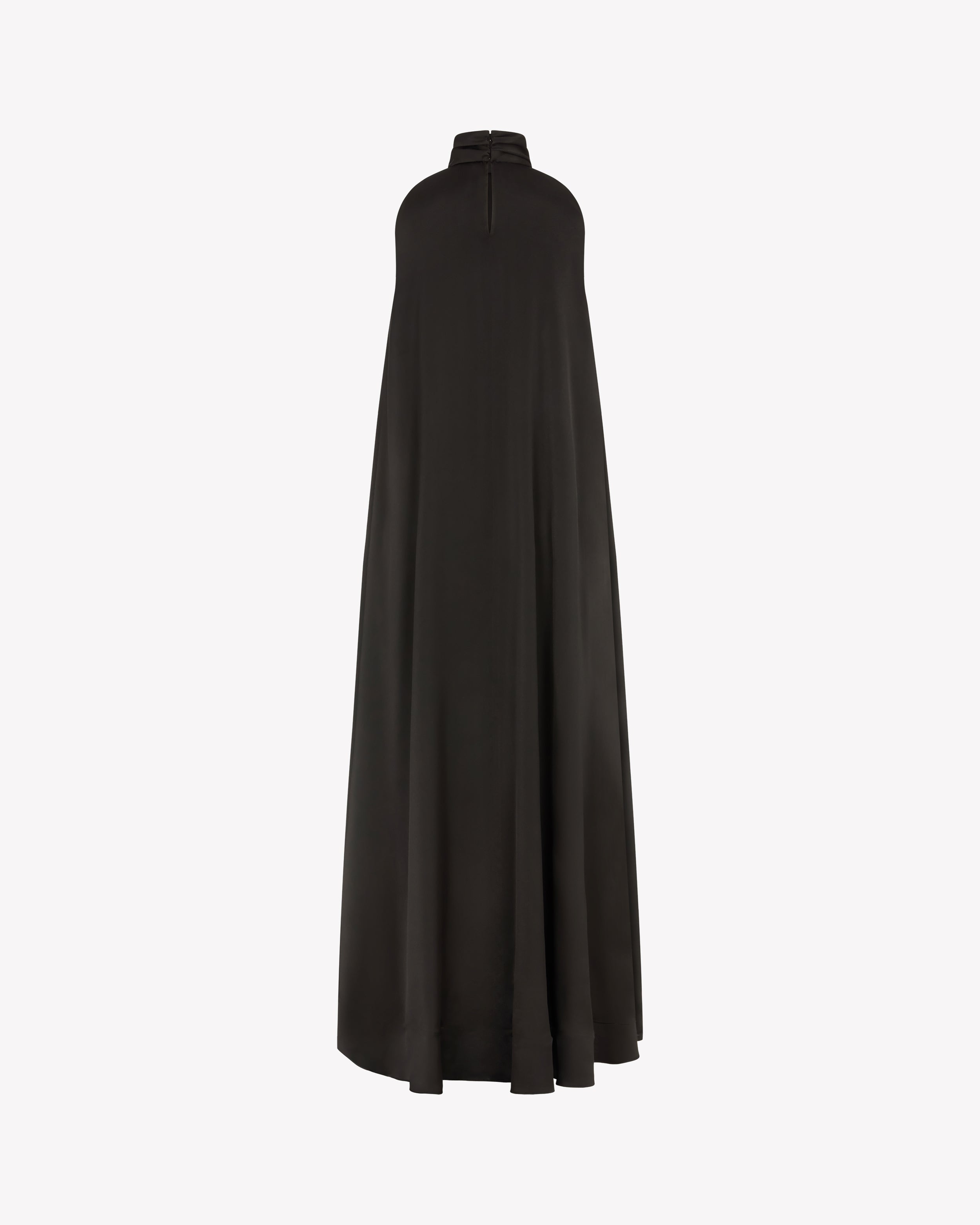 Serena Bute London Draped Full Length Dress - Black for Women Ladies ...