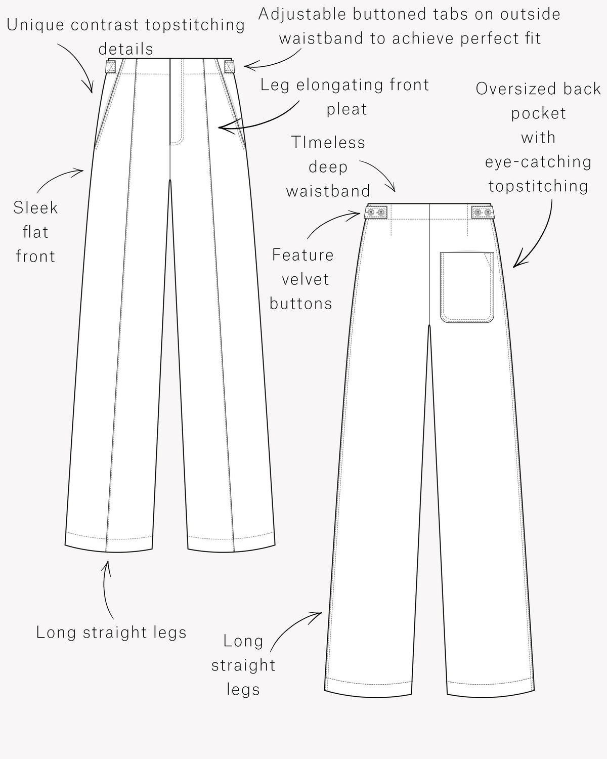 Trouser Studio – SERENA BUTE